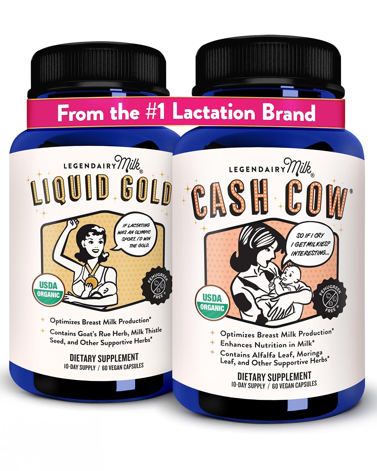Legendairy Milk lactation support supplement