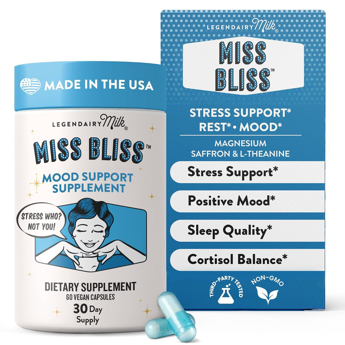Legendairy Milk magnesium capsules for relaxation