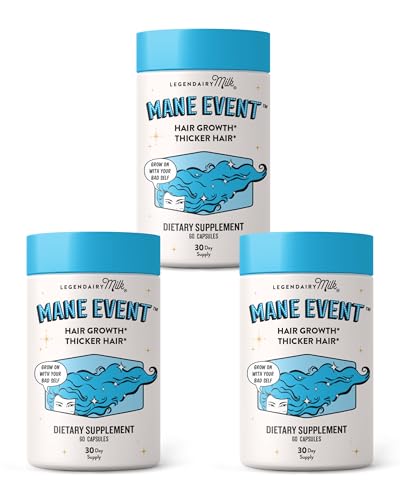 Legendairy Milk Mane Event multivitamins for hair health