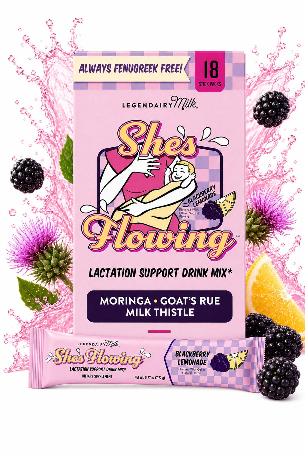 Legendairy Milk She's Flowing hydration mix