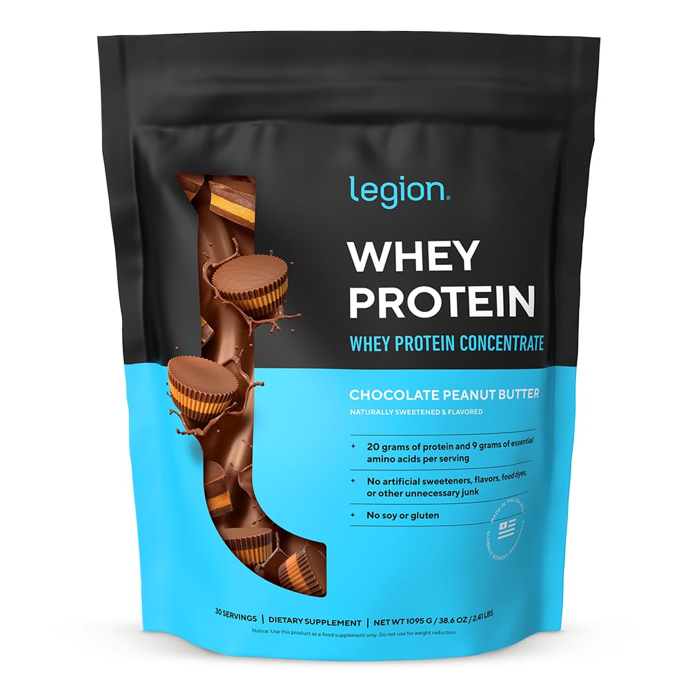 LEGION chocolate whey protein benefits