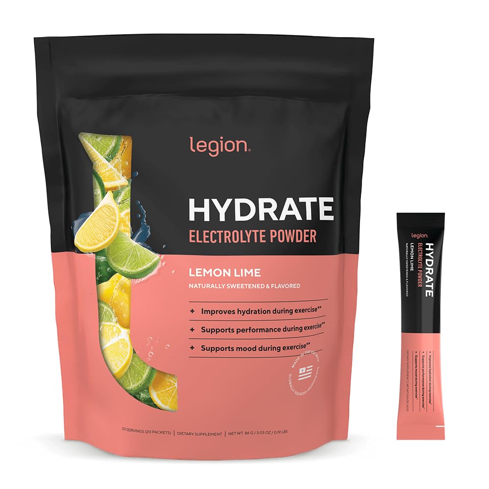LEGION Hydrate electrolyte powder packets