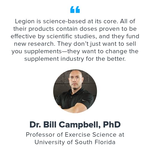 Legion magnesium citrate for muscle recovery