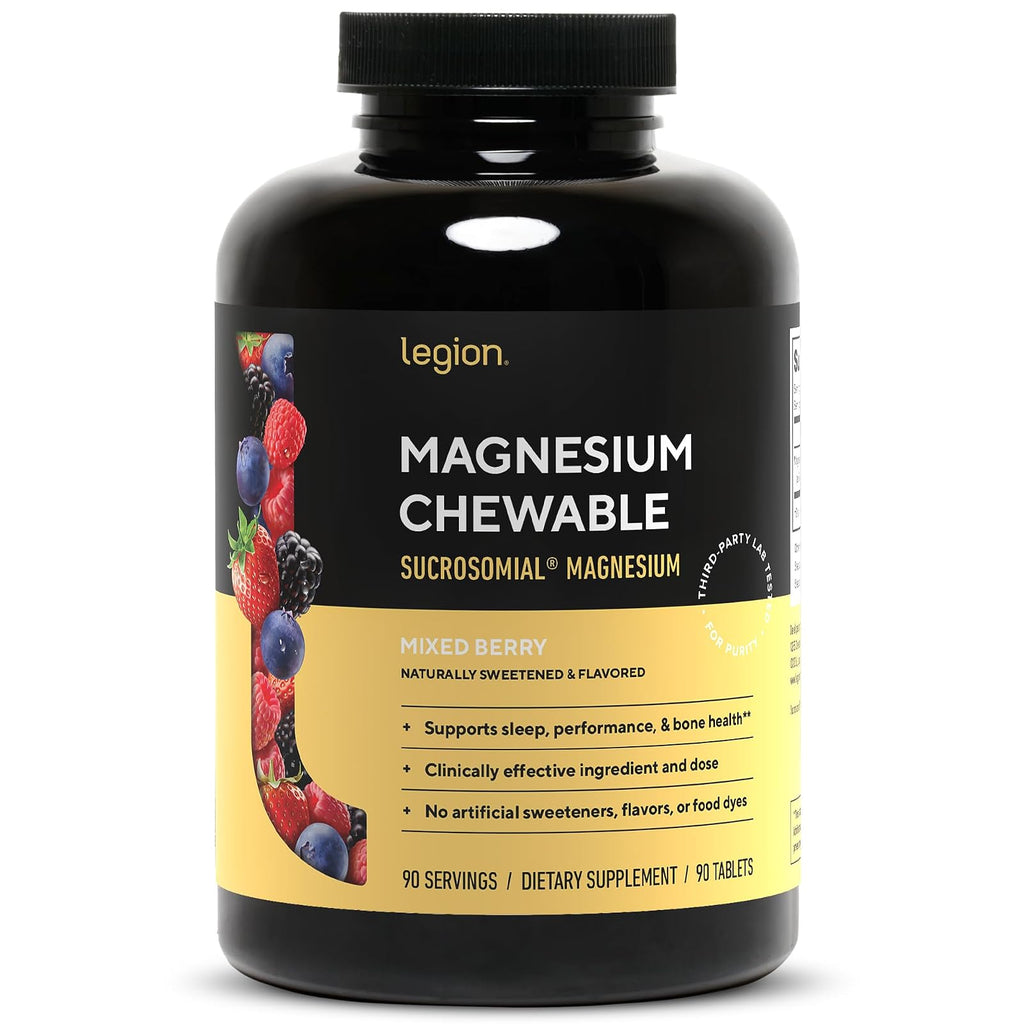 Legion Magnesium for muscle recovery