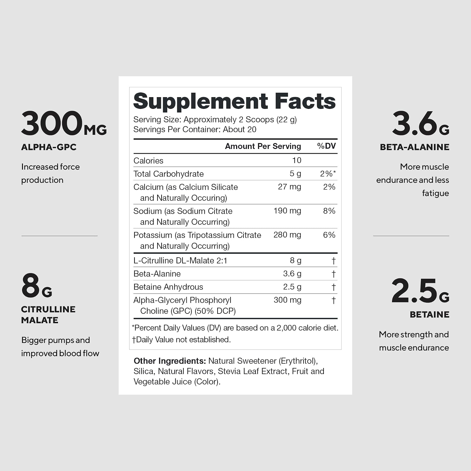 LEGION pre-workout for energy boost