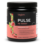 LEGION pre-workout strawberry kiwi flavor