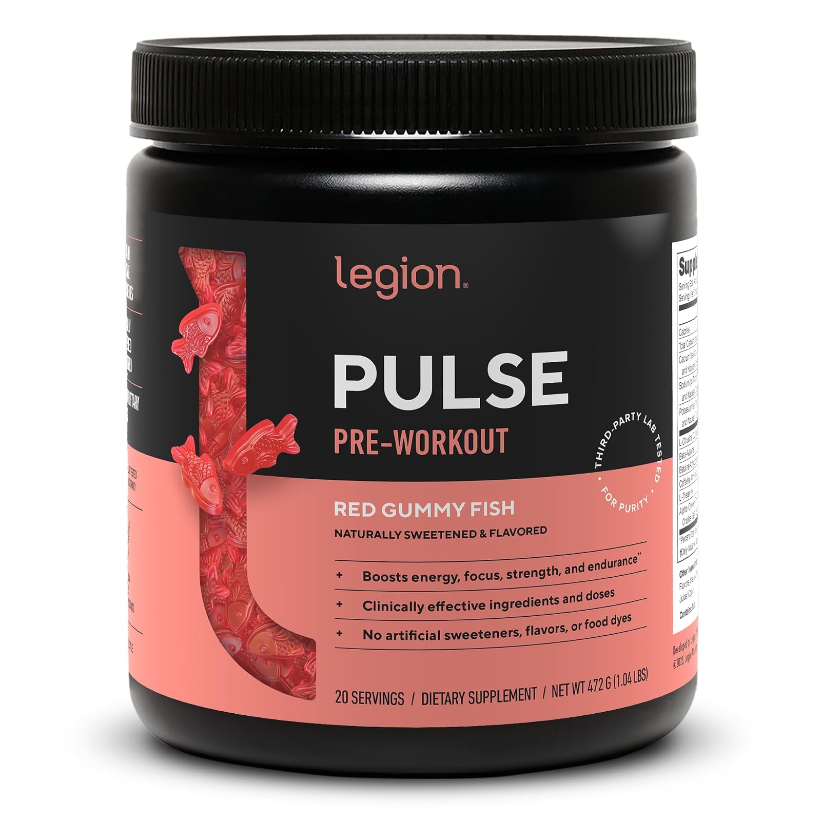 LEGION Pulse Pre-Workout energy boost