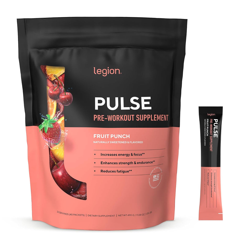 LEGION Pulse Pre Workout energy boost