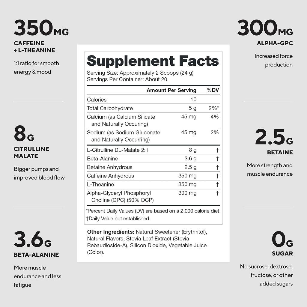LEGION Pulse pre-workout for endurance