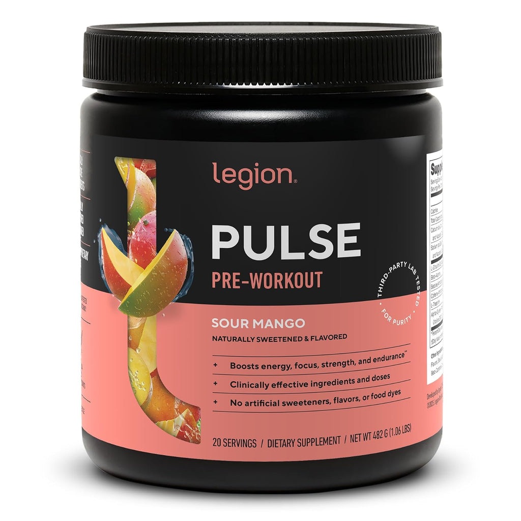 LEGION Pulse pre-workout sour mango