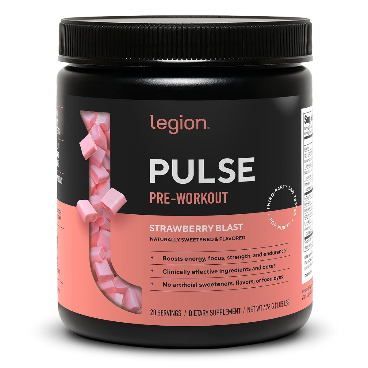 LEGION Pulse Pre-Workout Strawberry Blast