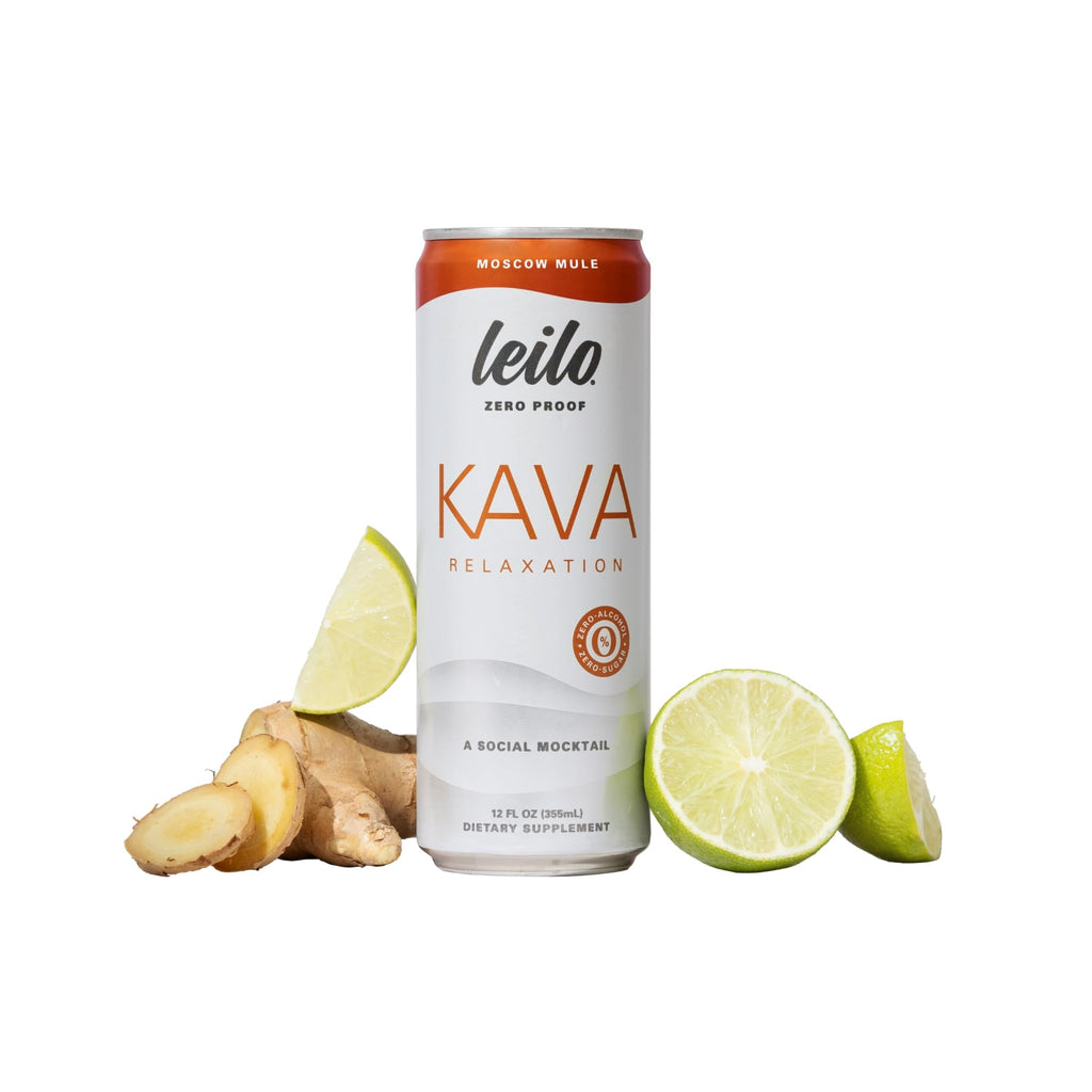 Leilo kava kava mocktail cans