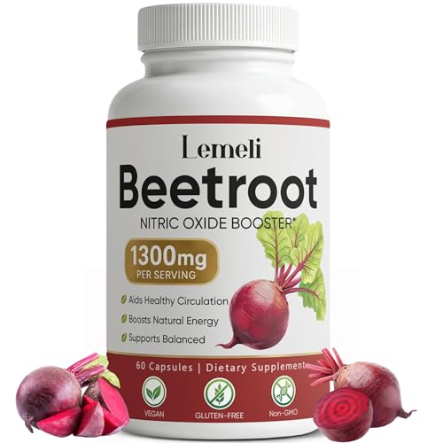 Lemeli beet root capsules for energy