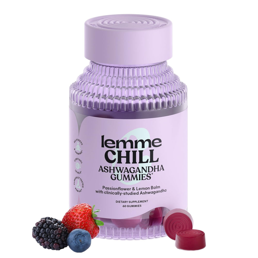 Lemme Chill Ashwagandha gummies for relaxation