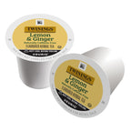 lemon and ginger tea pods