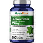lemon balm 200 mg veggie capsules