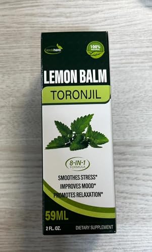 lemon balm drops for calming effects