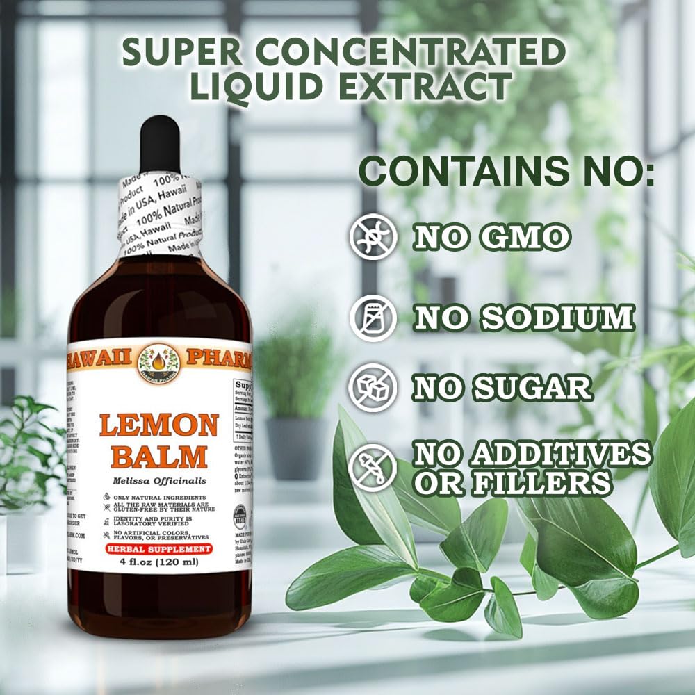 lemon balm extract for anxiety relief