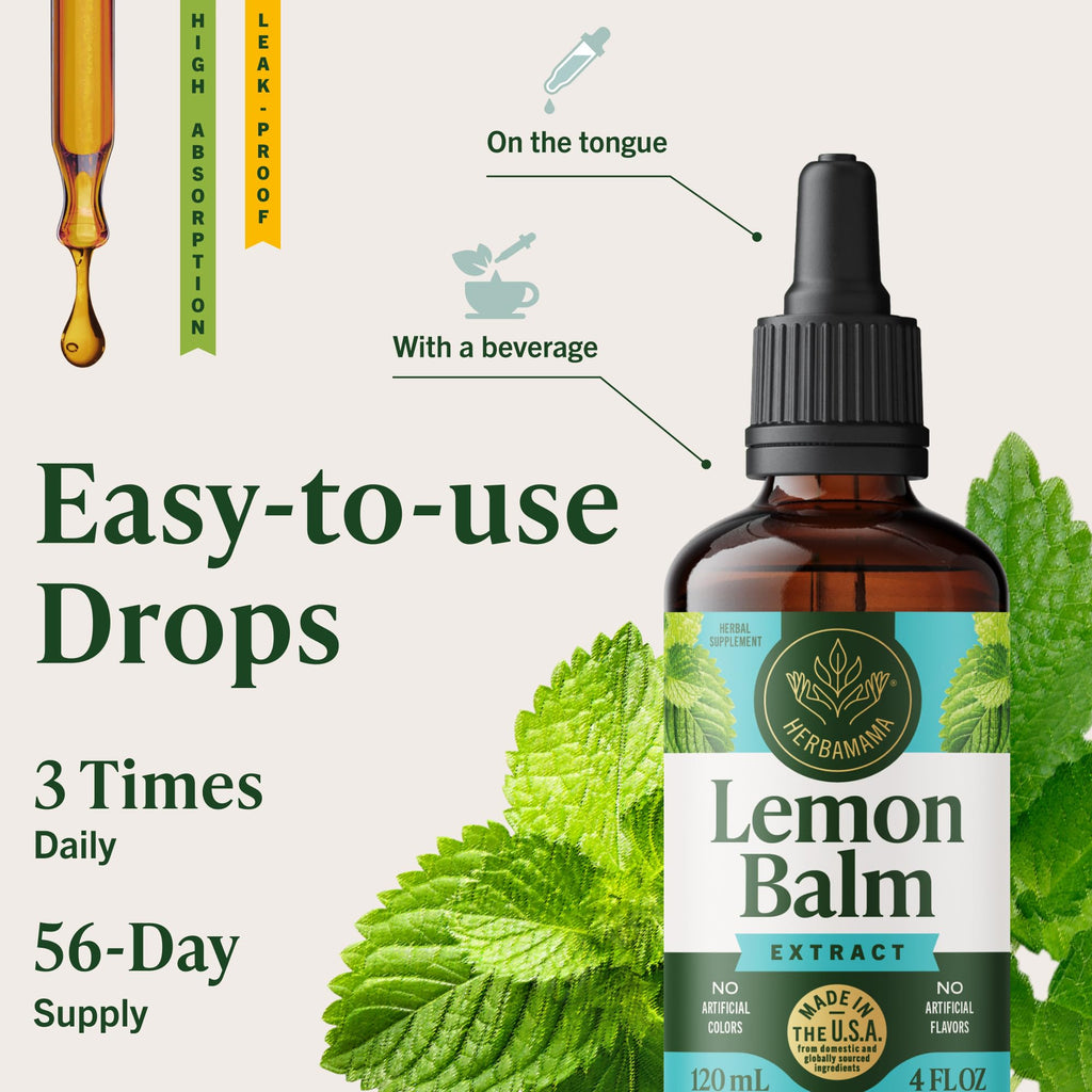 lemon balm extract for peaceful sleep