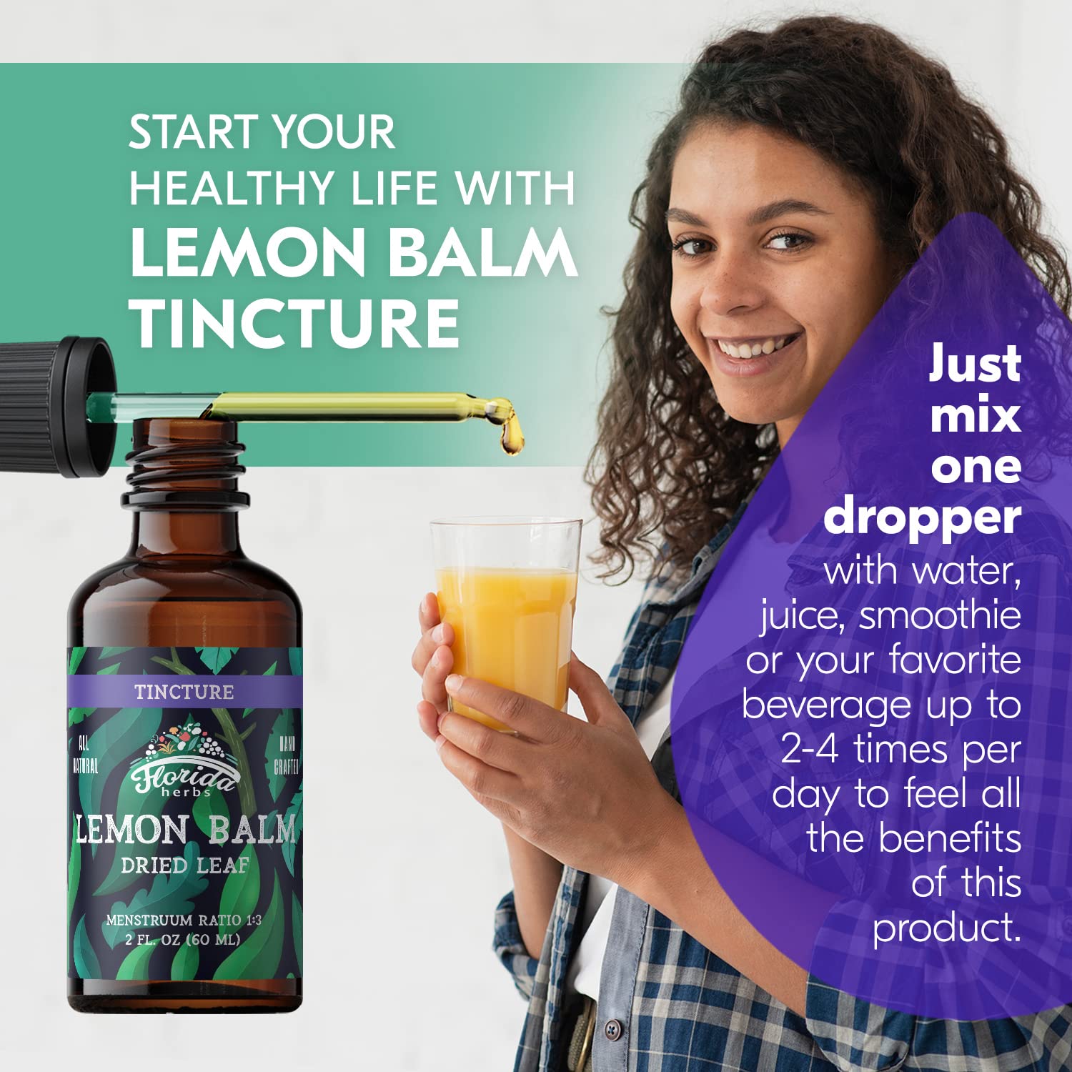 Lemon balm for stress relief