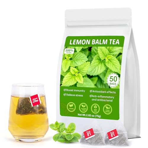 lemon balm herbal tea bags