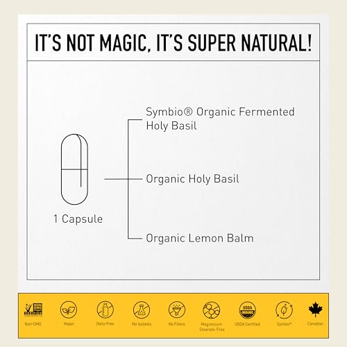 Lemon balm infused vitamin capsules
