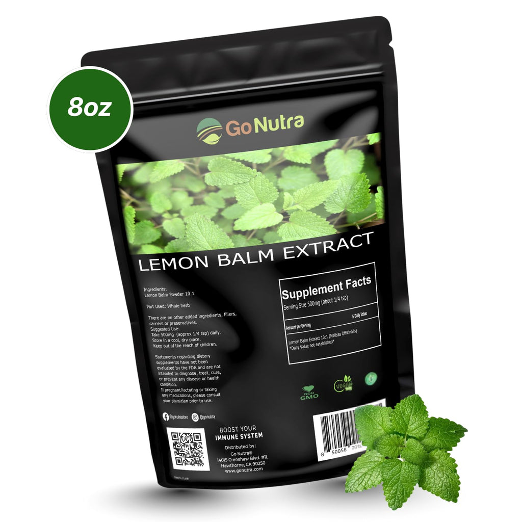 Lemon Balm powder for herbal tea