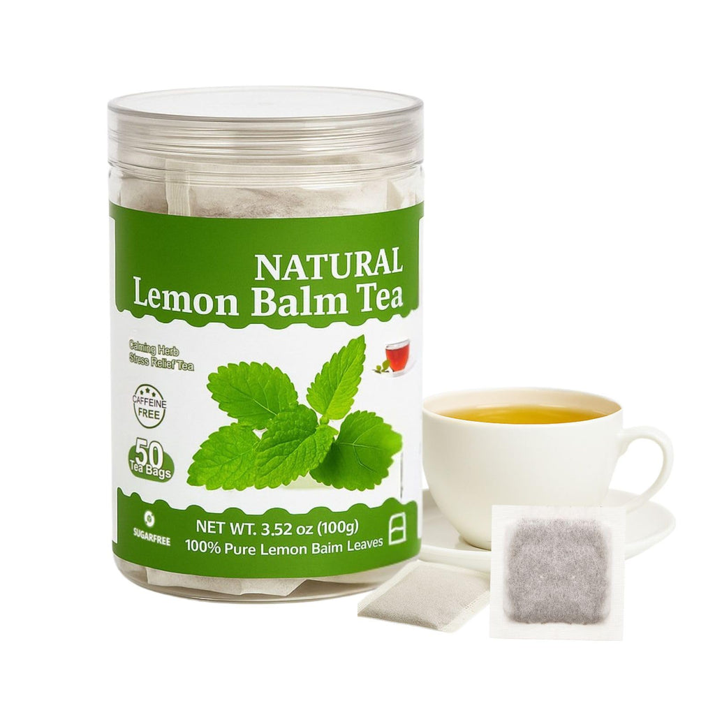 lemon balm tea bags for relaxation
