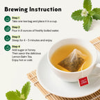 lemon balm tea for better sleep