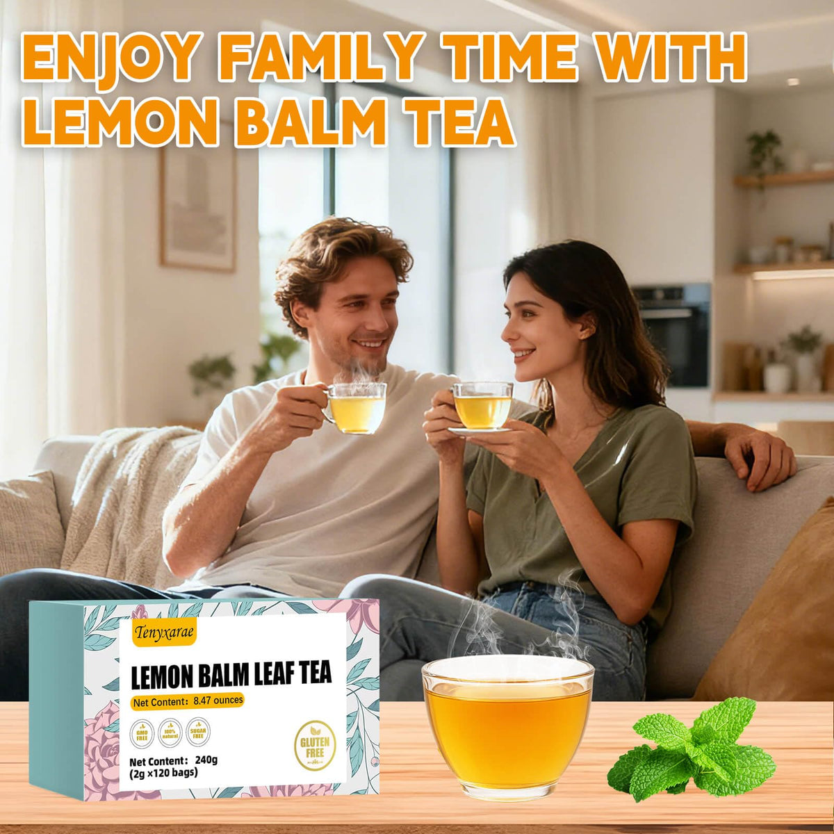 lemon balm tea for wellness