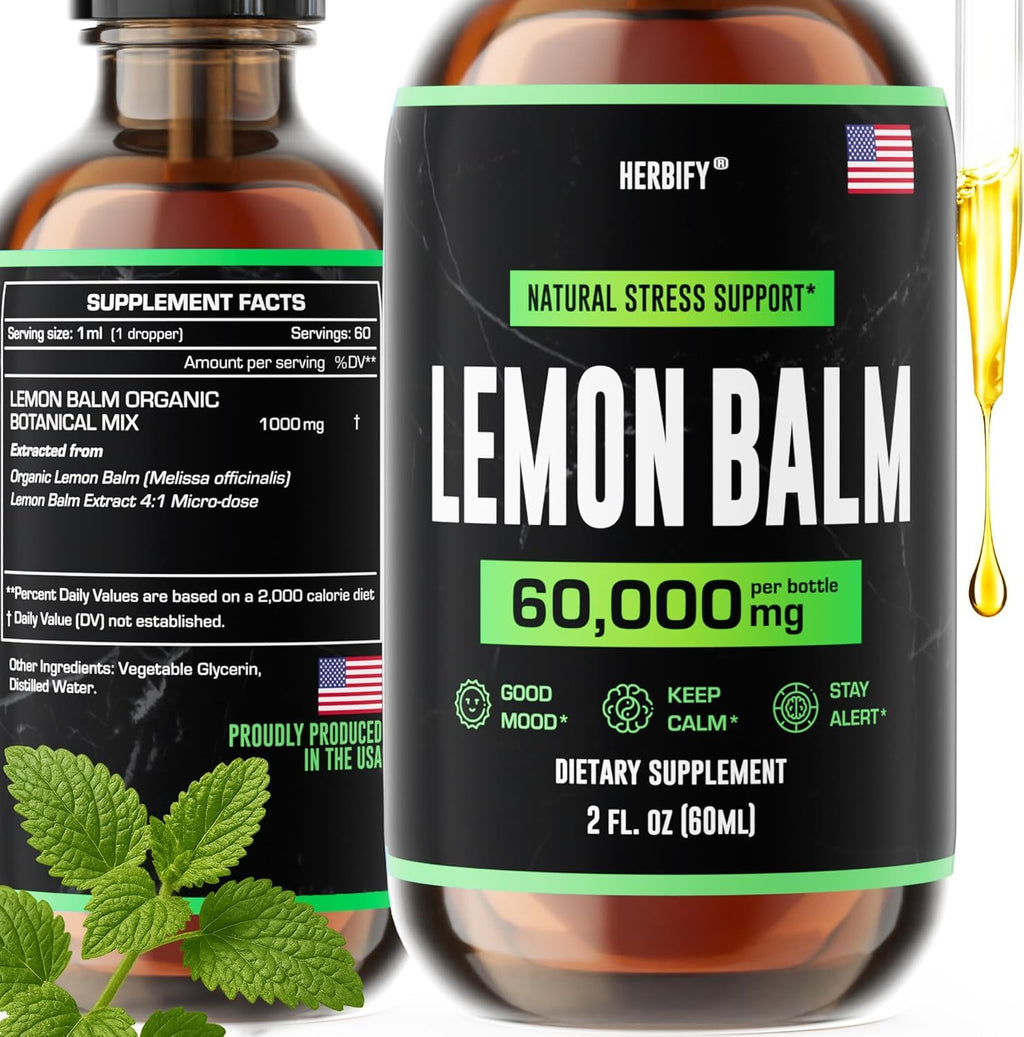 lemon balm tincture for relaxation