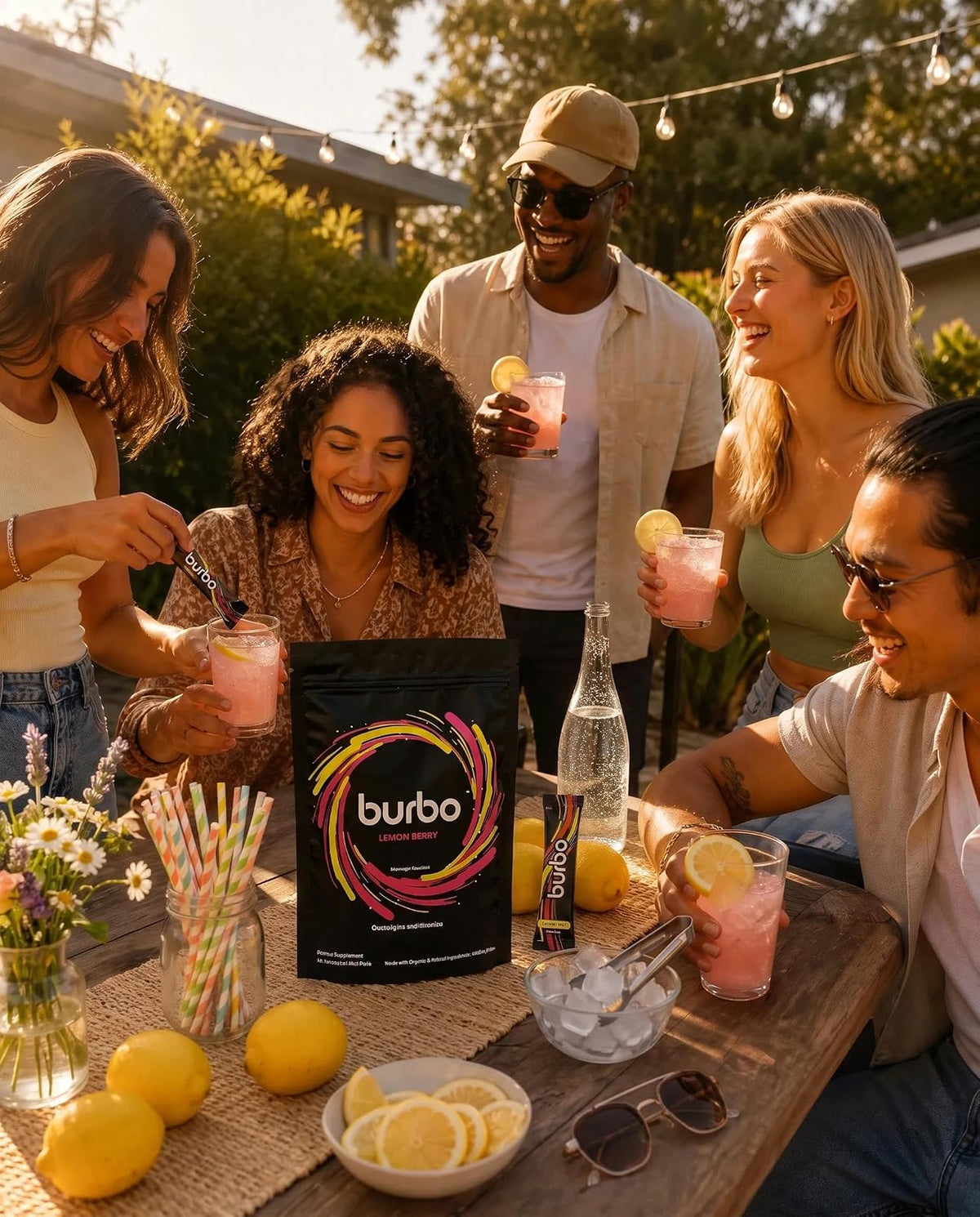 lemon berry electrolyte powder for athletes