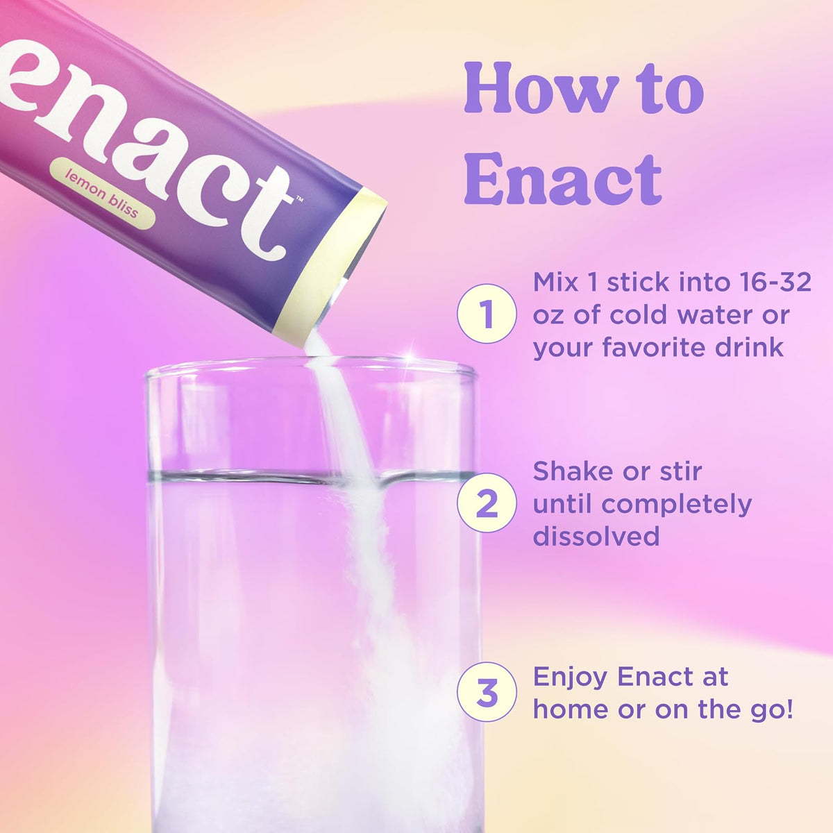 Lemon bliss electrolyte powder for recovery