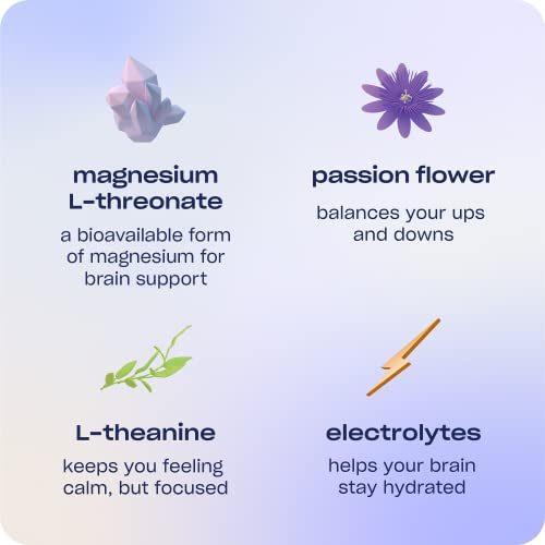 Lemon citrus magnesium powder packets