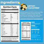 lemon cucumber electrolyte drink mix