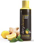 Lemon detox drink with charcoal