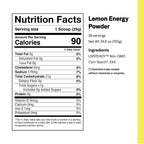 lemon endurance drink mix for athletes