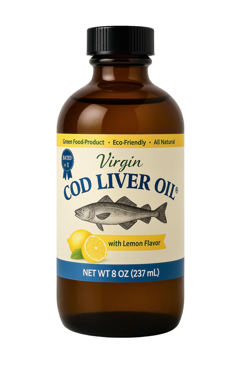 lemon flavored cod liver oil