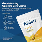 lemon flavour calcium citrate chews