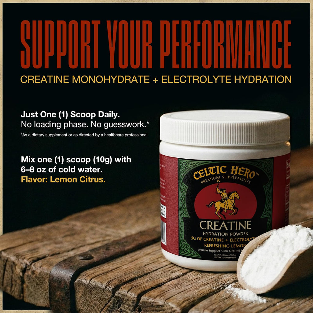 lemon flavour creatine for energy