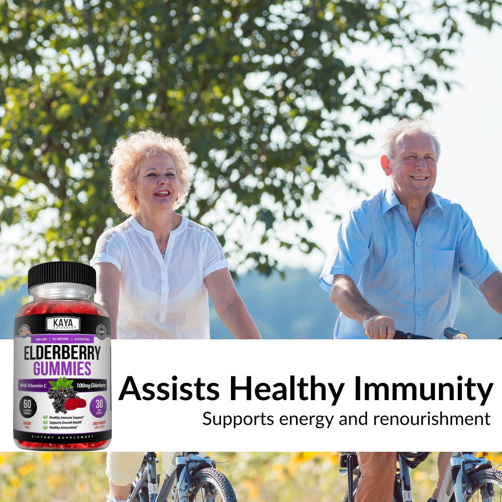 lemon flavour elderberry gummy vitamins