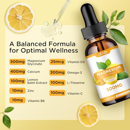 lemon flavour magnesium drops