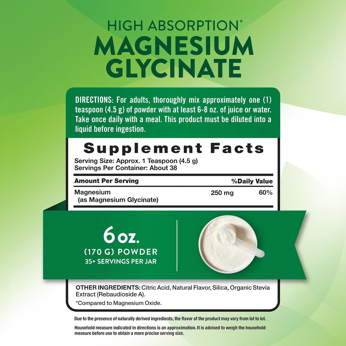 lemon flavour magnesium for sleep