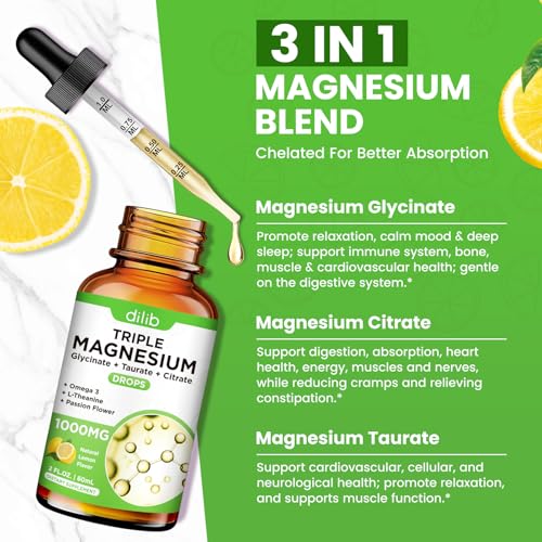 lemon flavour magnesium glycinate for taste