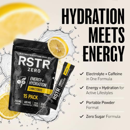 lemon flavour sports electrolyte powder