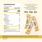 lemon flavour whey protein powder