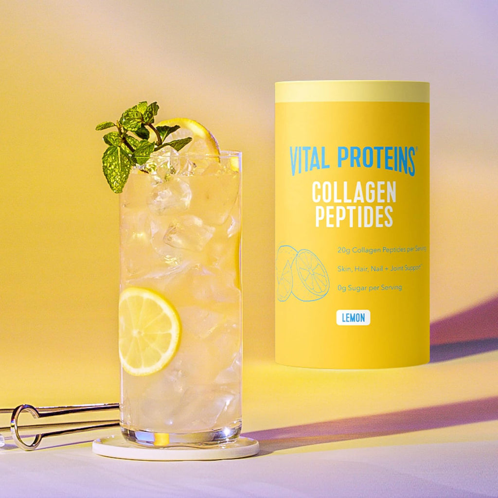 lemon flavoured collagen peptides