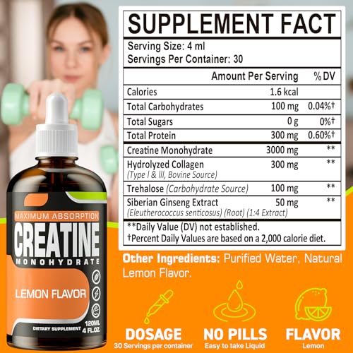 lemon flavoured creatine for energy