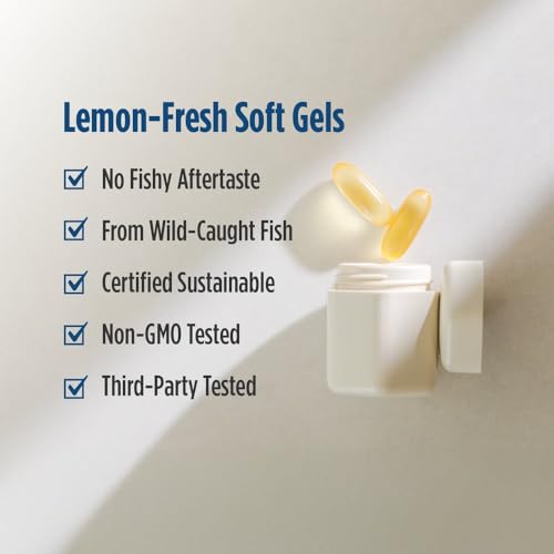 lemon flavoured fish oil supplement