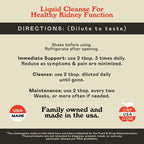 lemon-flavoured kidney health liquid